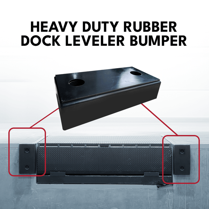 Heeve Heavy-Duty Rubber Dock Leveler Bumper – Ramp Champ Heeve Heavy-Duty Rubber Dock Leveler Bumper – Ramp Champ