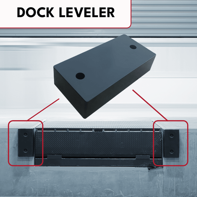 Heeve Moulded Rubber Dock Leveler Bumper – Ramp Champ Heeve Moulded Rubber Dock Leveler Bumper – Ramp Champ