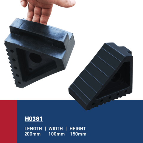 Heeve Portable Rubber Wheel Chock – Ramp Champ