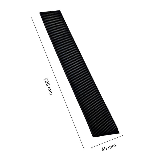 Heeve 900mm Indoor Self-Adhesive Flexible Coloured Threshold Ramp ...