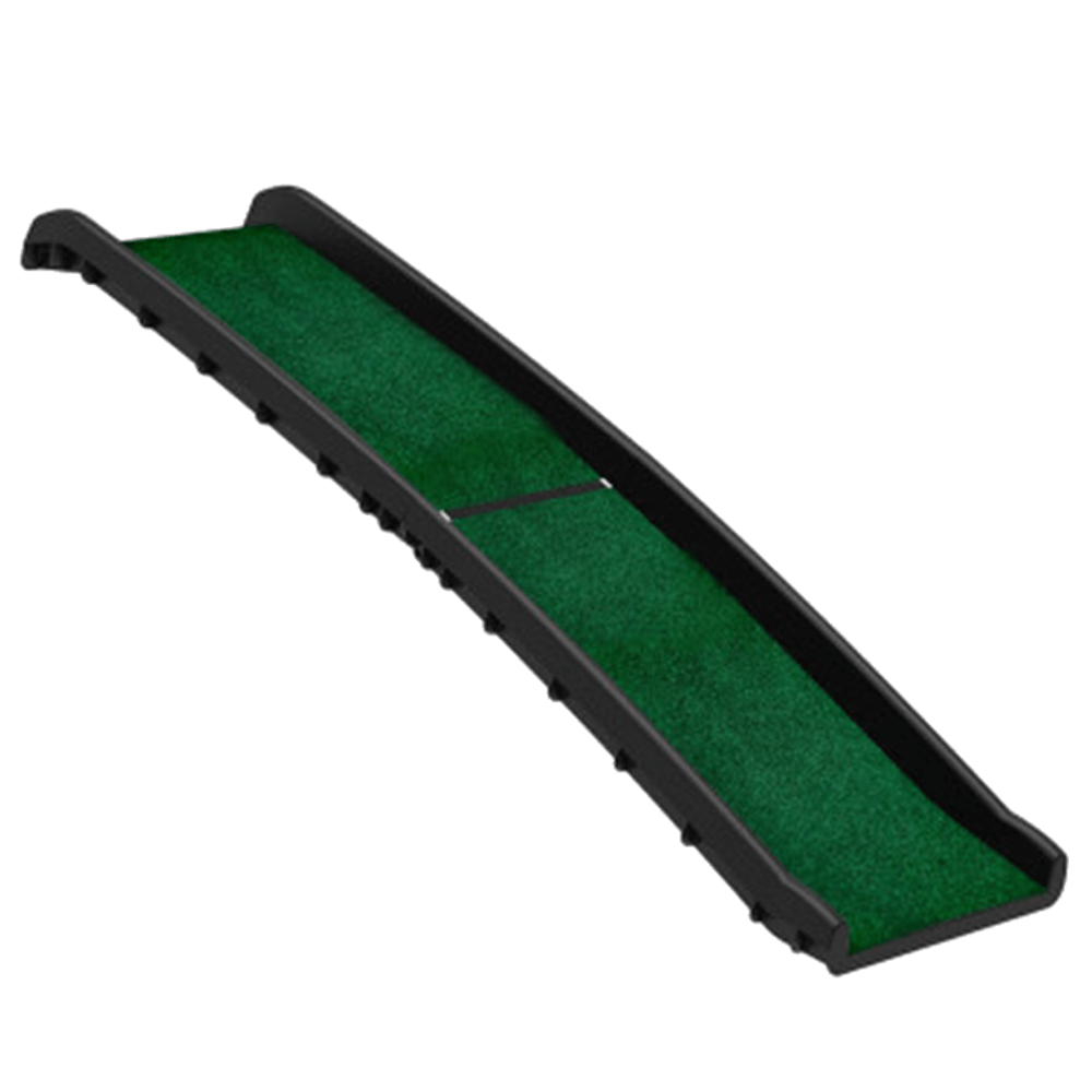 Furtastic Foldable Plastic Dog Ramp with Synthetic Grass – Ramp Champ