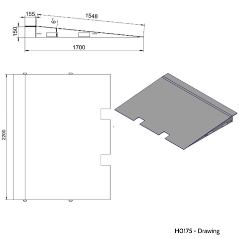 Heeve Self Supporting Forklift Container Ramp – Ramp Champ
