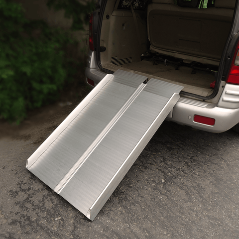 Heeve Deluxe Folding Aluminium Wheelchair Ramp – Ramp Champ