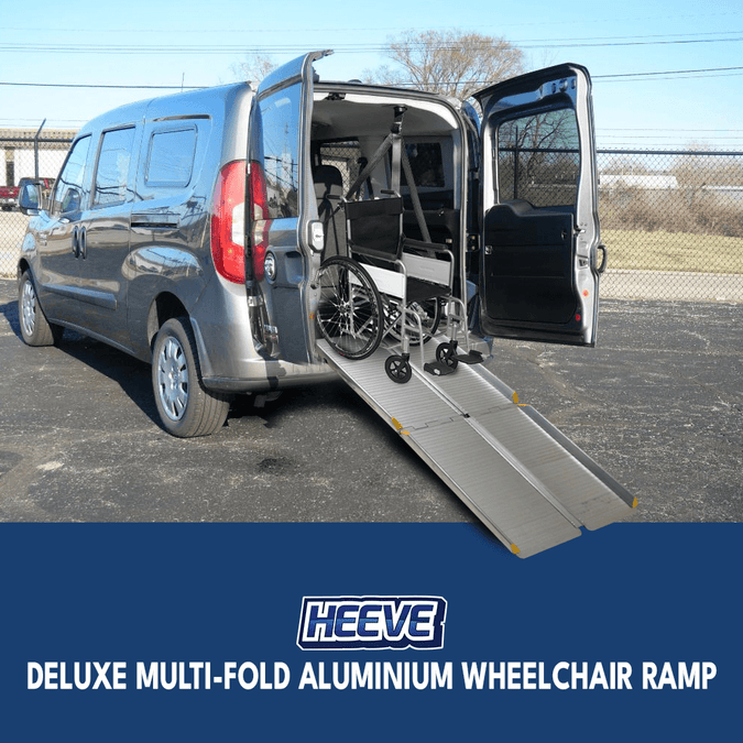Heeve Deluxe Multi-Fold Aluminium Wheelchair Ramp – Ramp Champ