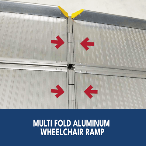 Heeve Deluxe Multi-Fold Aluminium Wheelchair Ramp – Ramp Champ