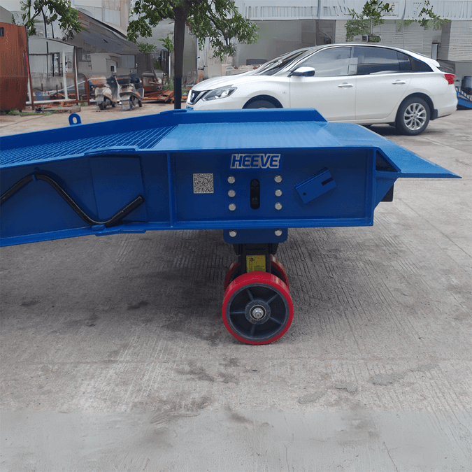 Heeve Forklift Low Dock Ramp/Yard Ramp with Grated Surface - Manual ...