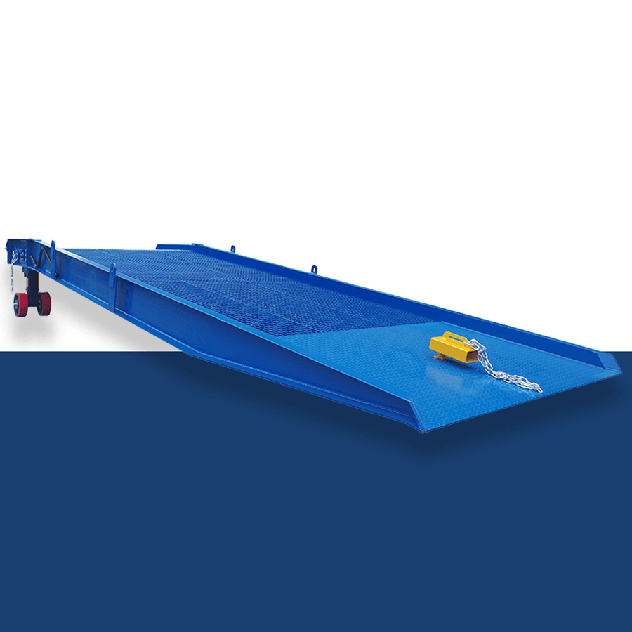 Heeve Forklift Low Dock Ramp/Yard Ramp with Grated Surface - Manual ...