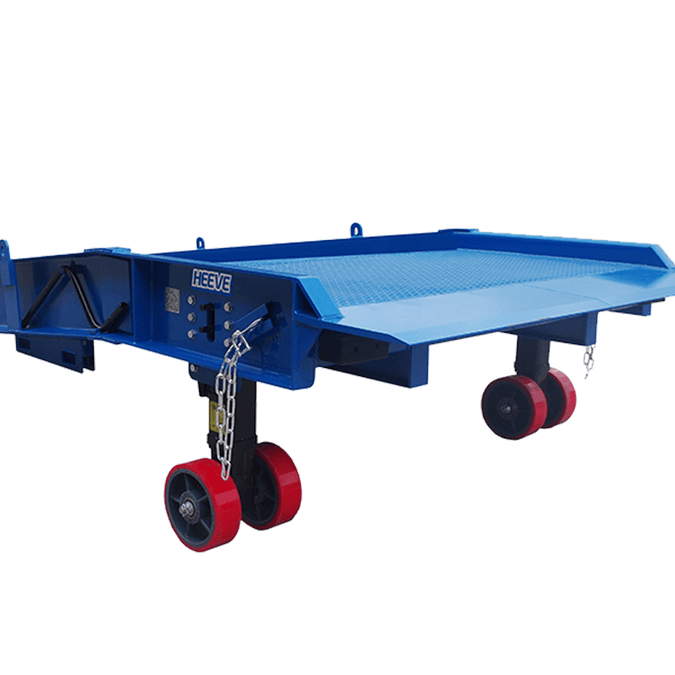 Heeve Forklift Low Dock Ramp/Yard Ramp with Grated Surface - Manual ...