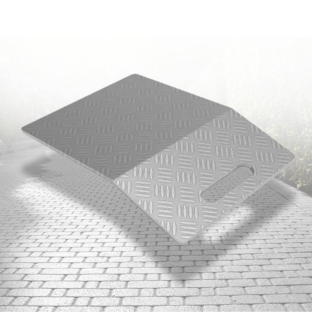 Heeve® Galvanised Steel Driveway Kerb Plate with Handle – Ramp Champ