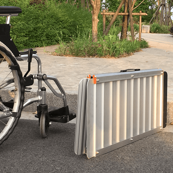 Heeve Lightweight Folding Aluminium Wheelchair Ramp – Ramp Champ