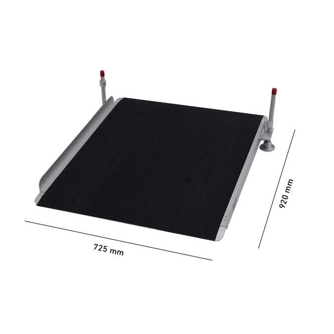 Heeve Premium Self-Supporting Adjustable Aluminium Threshold Ramp ...