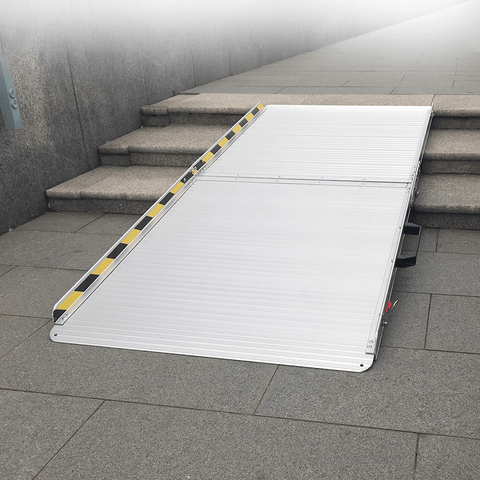 Heeve Solid Bi-fold Aluminium Wheelchair Ramp – Ramp Champ