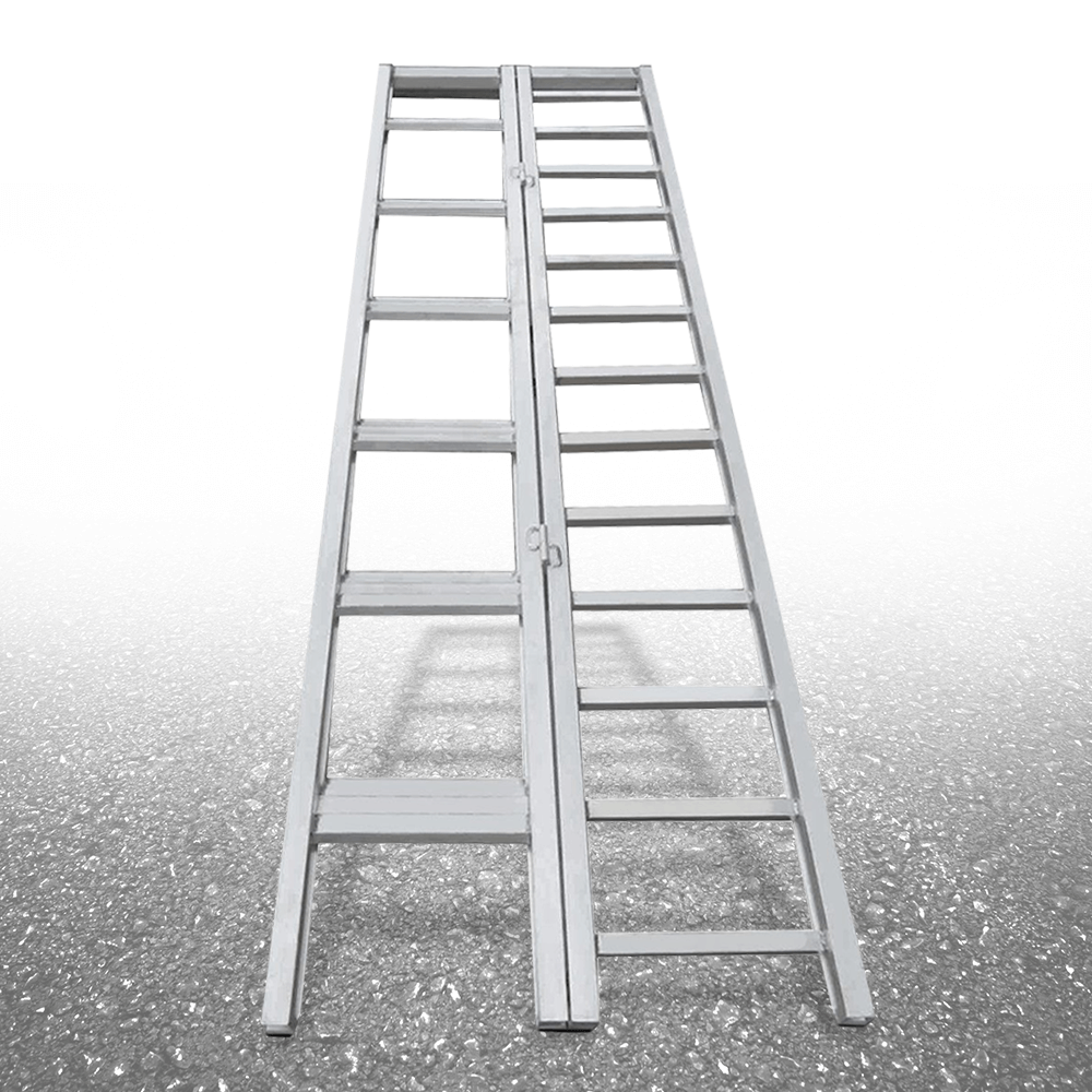 Heeve® Folding Motorcycle Ramp with Walk Ramp – Ramp Champ