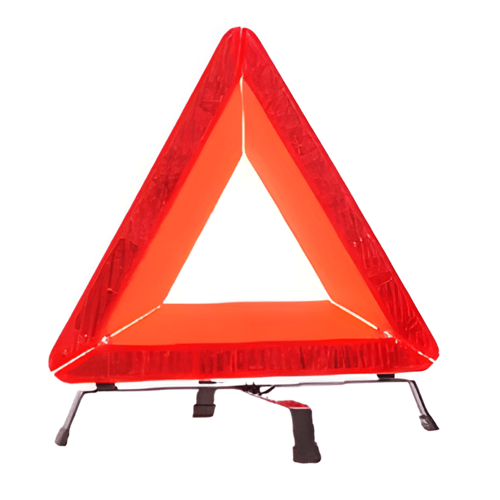 MC Collapsible Warning Triangle with Strip Reflectors – Ramp Champ