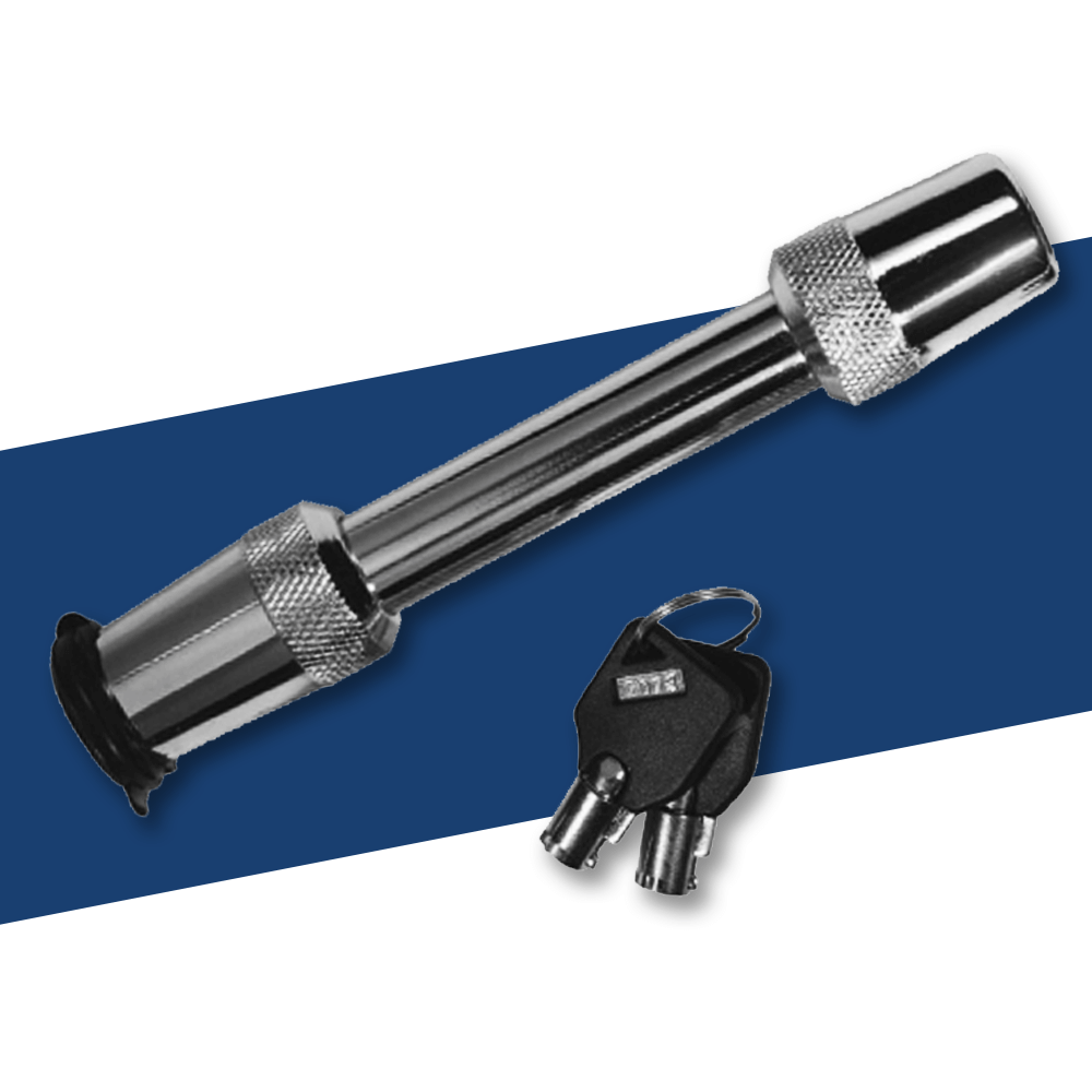 MC Straight-Type Hitch Pin with Lock – Ramp Champ