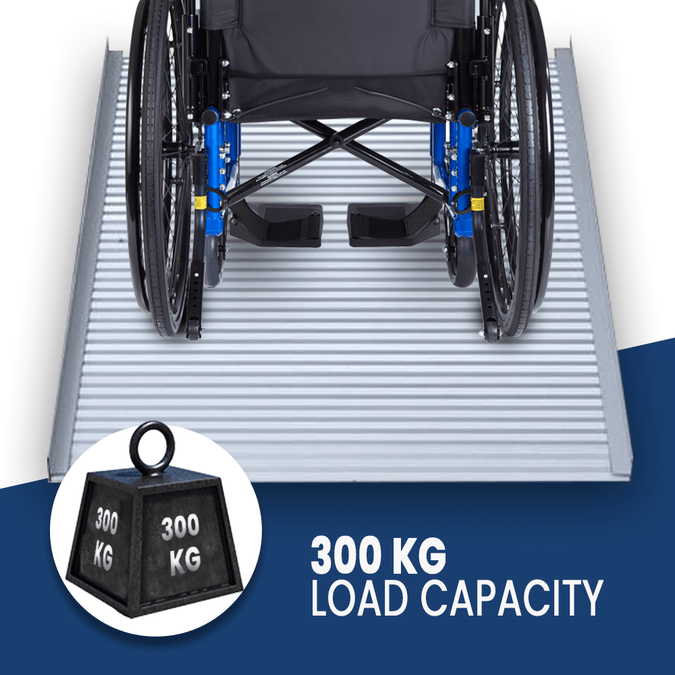 Aidapt 1220mm Wheelchair Telescopic Ramps - Aluminium 272kg Capacity ...