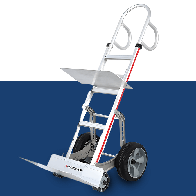 Rotatruck 6 Cylinder Double Loop-Handle Hand Trolley, 225kgs Capacity ...