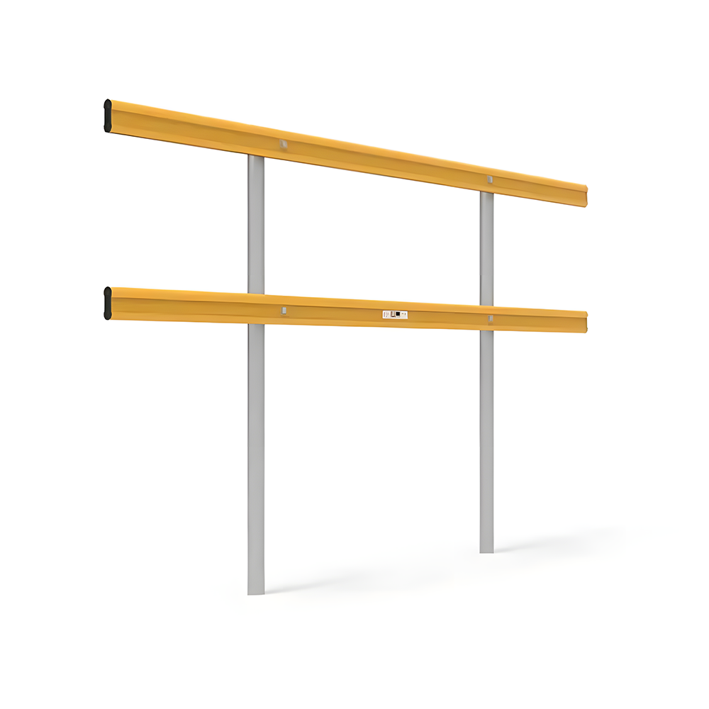 Barrier Group Load Safe Truck Barrier Aluminium Panel – Hi-Vis Yellow ...