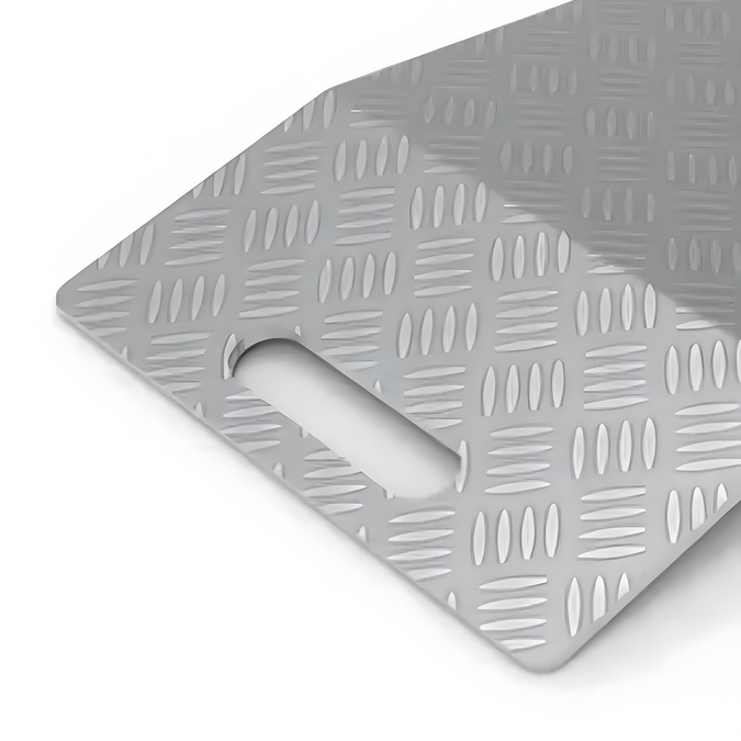 Barrier Group Steel Driveway Kerb Plate 410mm x 290mm - Galvanised ...