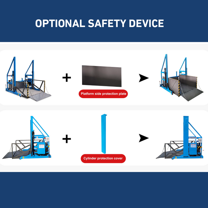 Heeve 2T Hydraulic Mobile Loading Dock Lifting Platform – Ramp Champ