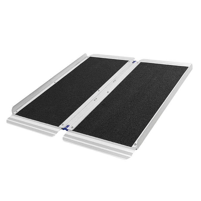 Heeve Aluminium Single-Fold Premium Wheelchair Ramp with Carry Bag ...