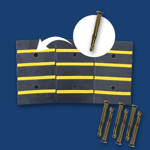 Heeve Galvanised M10 Anchor Bolts for Kerb Ramps - Pack of 6 – Ramp Champ