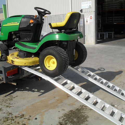 Sureweld Loading Ramps for ATV / Mower - Aluminium Rigid, 450kg – Ramp ...