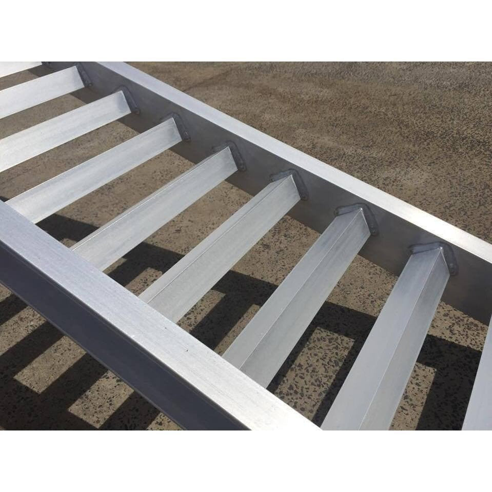 AusRamp Construction Loading Ramps 6 Tonne 3.5m x 620mm Aluminium ...