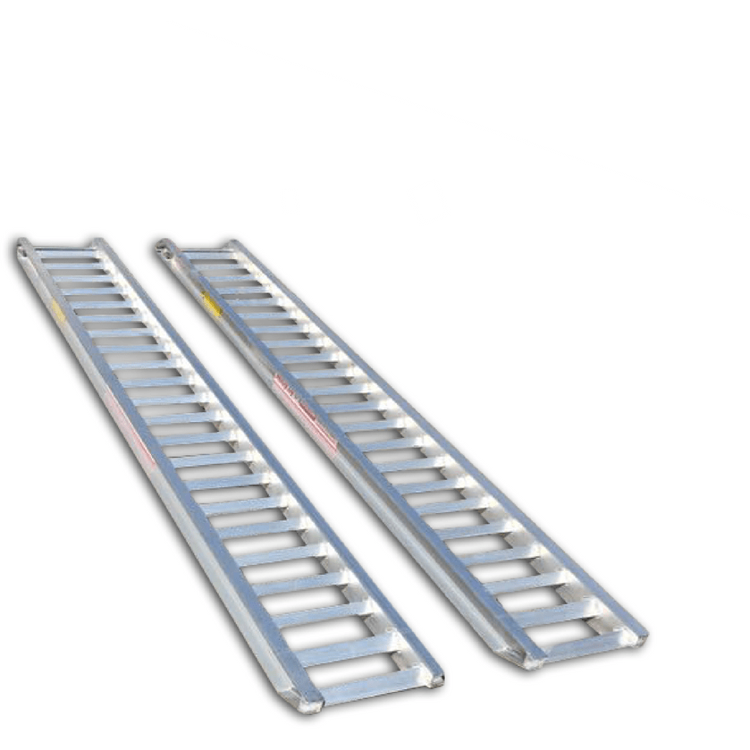 AusRamp Construction Loading Ramps 4 Tonne 3.5m x 450mm Aluminium ...