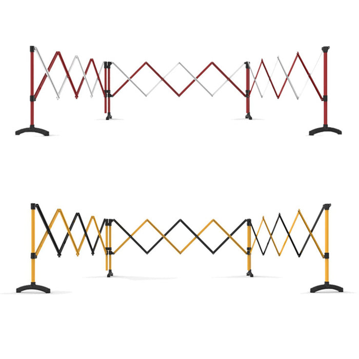 Barrier Group Port-a-Guard Utility Expandable Barrier - 3 x 2.5m - Bla ...