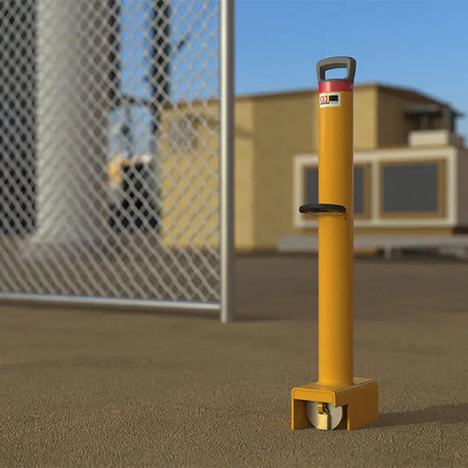 Barrier Group Shared Locking Heavy Duty Removable Bollard – Ramp Champ