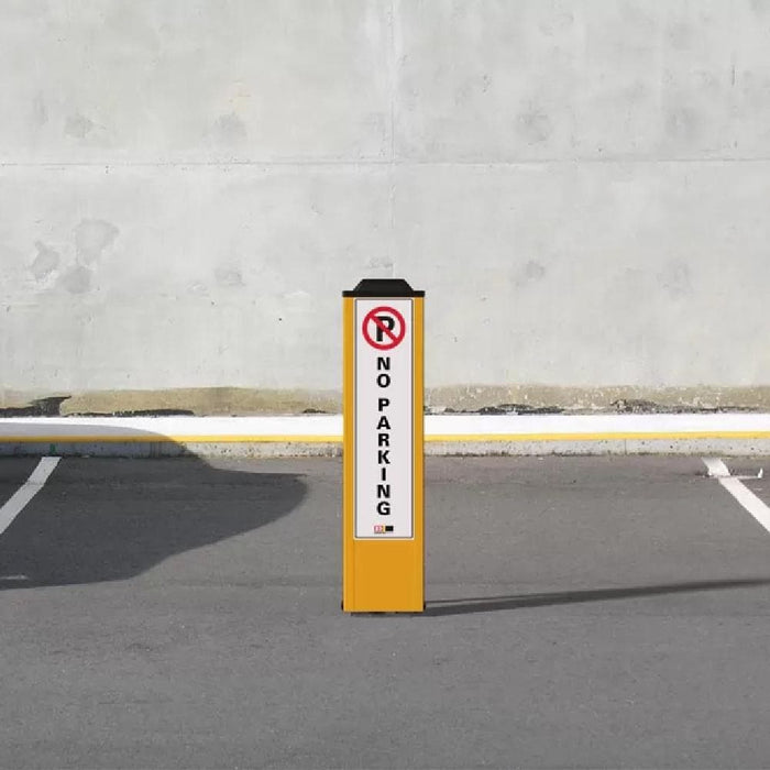 Barrier Group Fold Down Parking Space Protector - No Parking — Ramp Champ