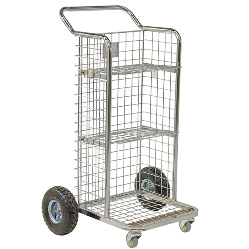 Durolla Three-Tier Folding Steel Basket Court Trolley – Ramp Champ