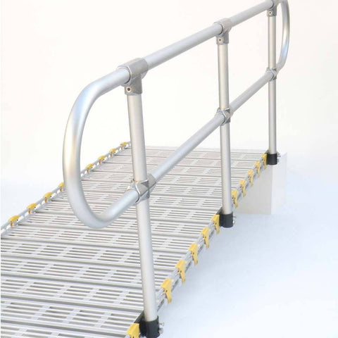 Roll-A-Ramp 760mm Portable Roll-Up Aluminium Ramp, 450kg Capacity ...