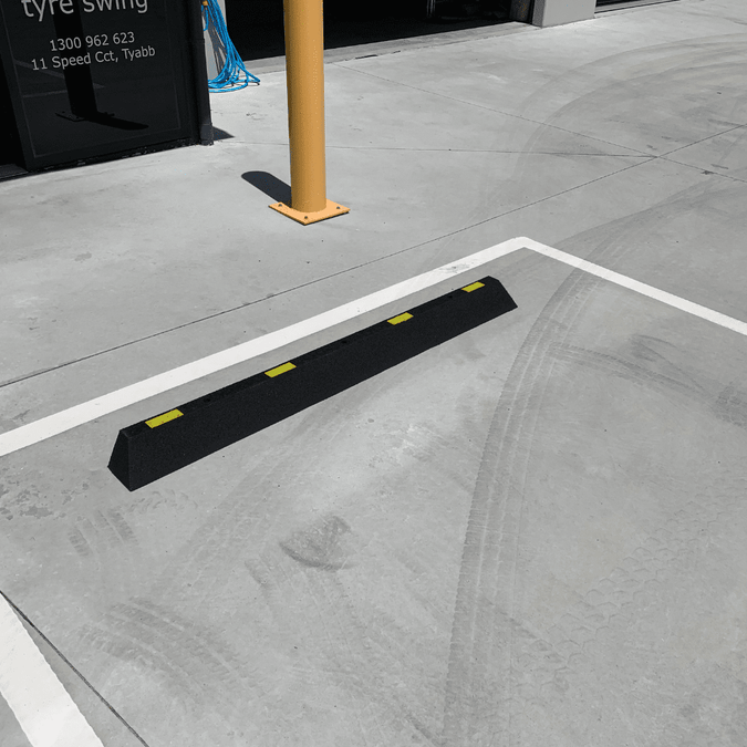 Heeve One Piece Recycled Rubber Wheel Stop – Ramp Champ