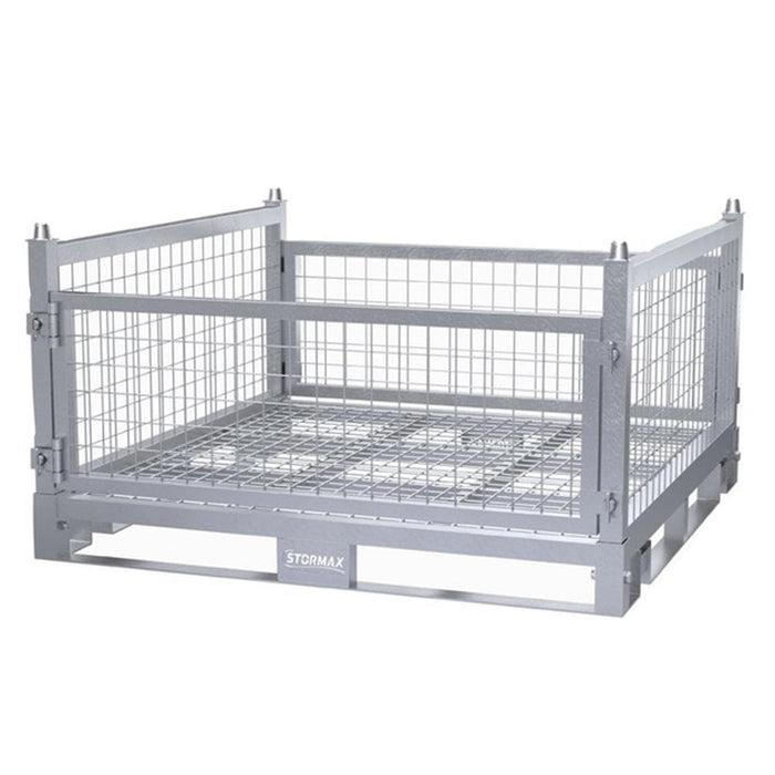 Stormax Mesh Stillage / Transport Cage - 1000kg Capacity — Ramp Champ