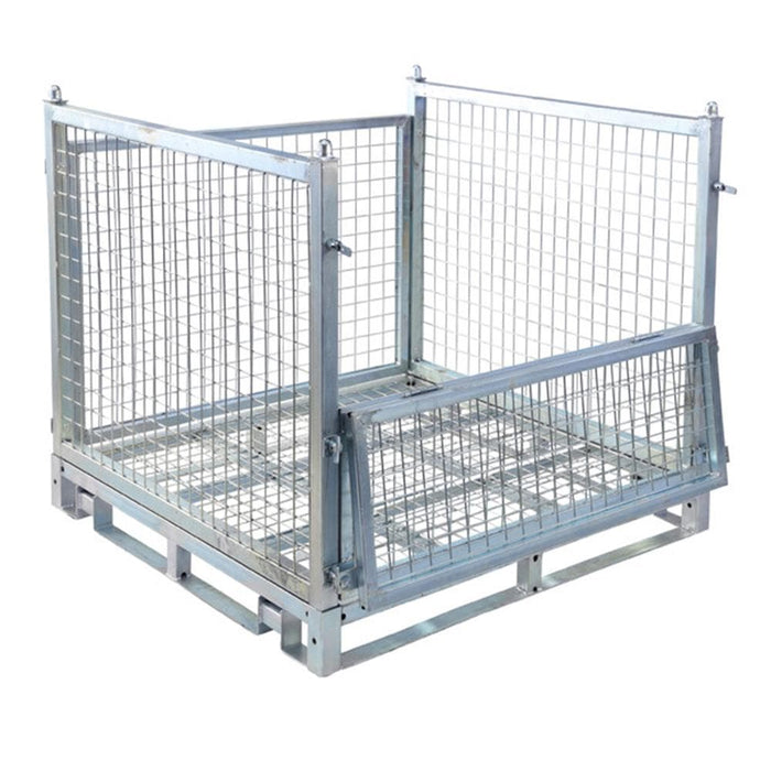 Stormax Mesh Stillage / Transport Cage - 1000kg Capacity — Ramp Champ