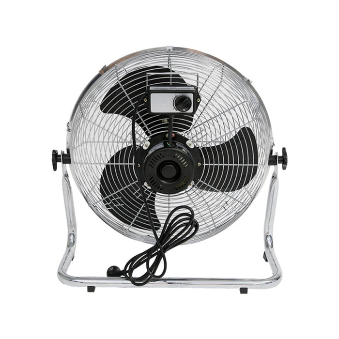 TradeQuip Steel-Cased Workshop Floor Fan 450mm 3-Speed — Ramp Champ