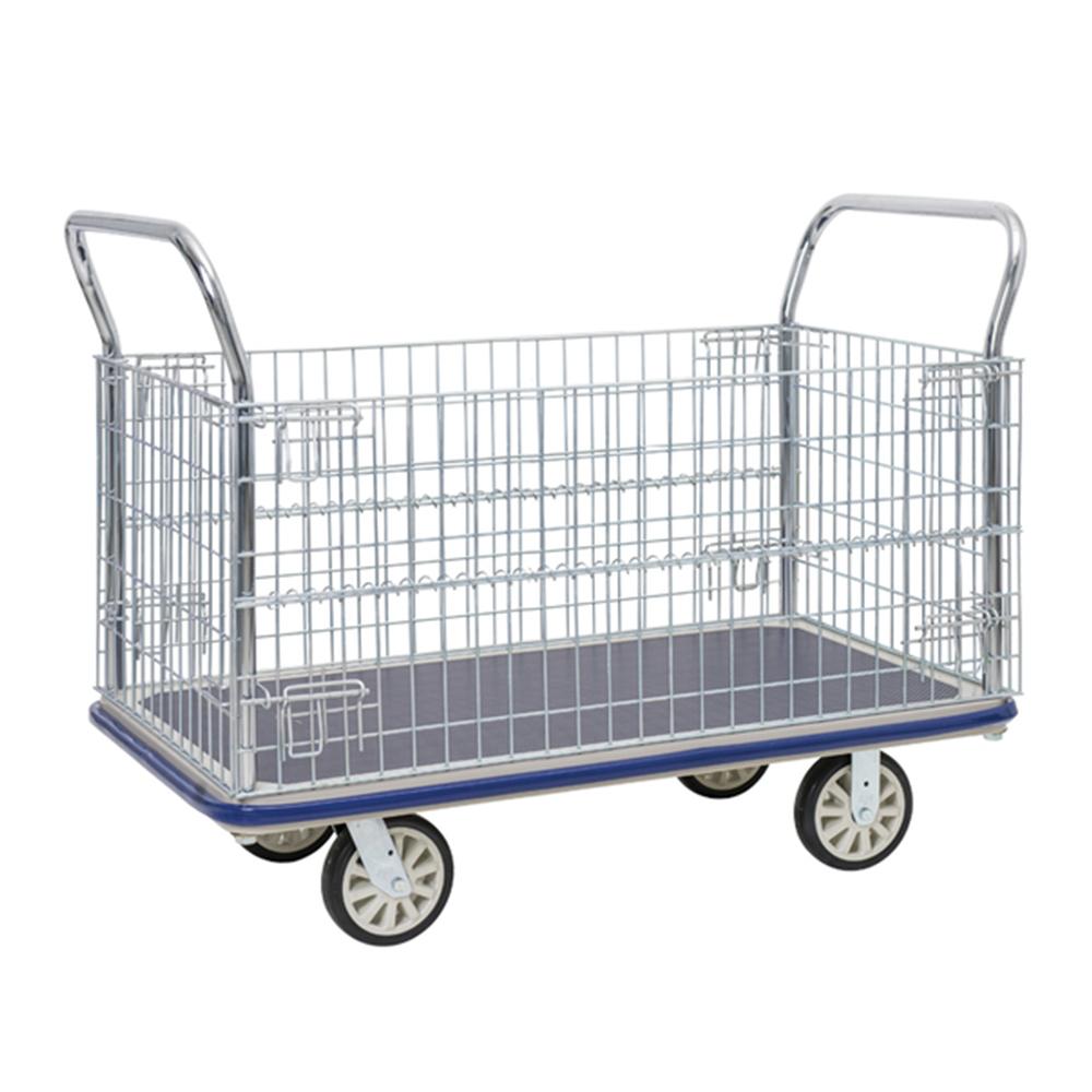 Troden Extra Large Prestige Platform Trolley with Cage, 500kg Capacity ...
