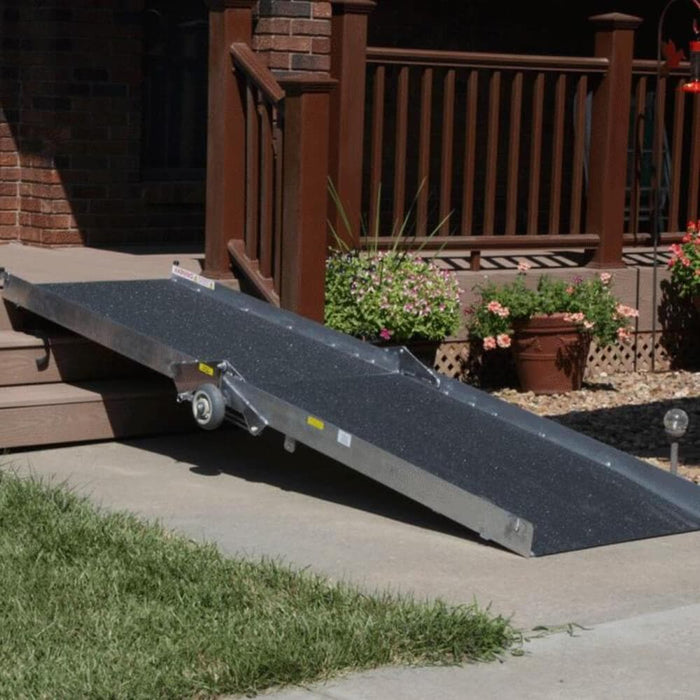 PVI Wheel-A-Bout Portable Wheelchair Access Ramp, 360kg Capacity — Ramp ...