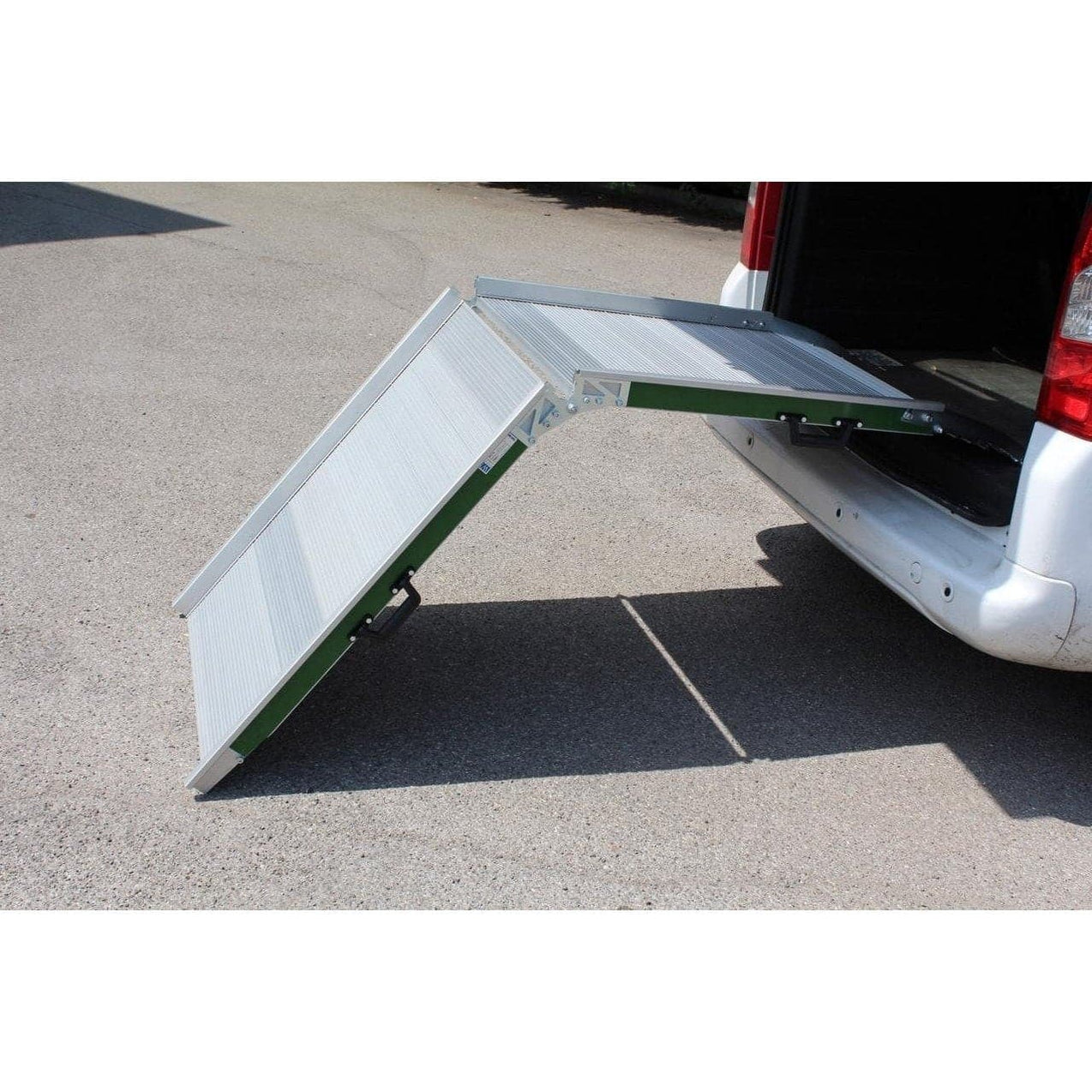 WM System Aluminium Mobile Van Ramp, 300kg Capacity — Ramp Champ