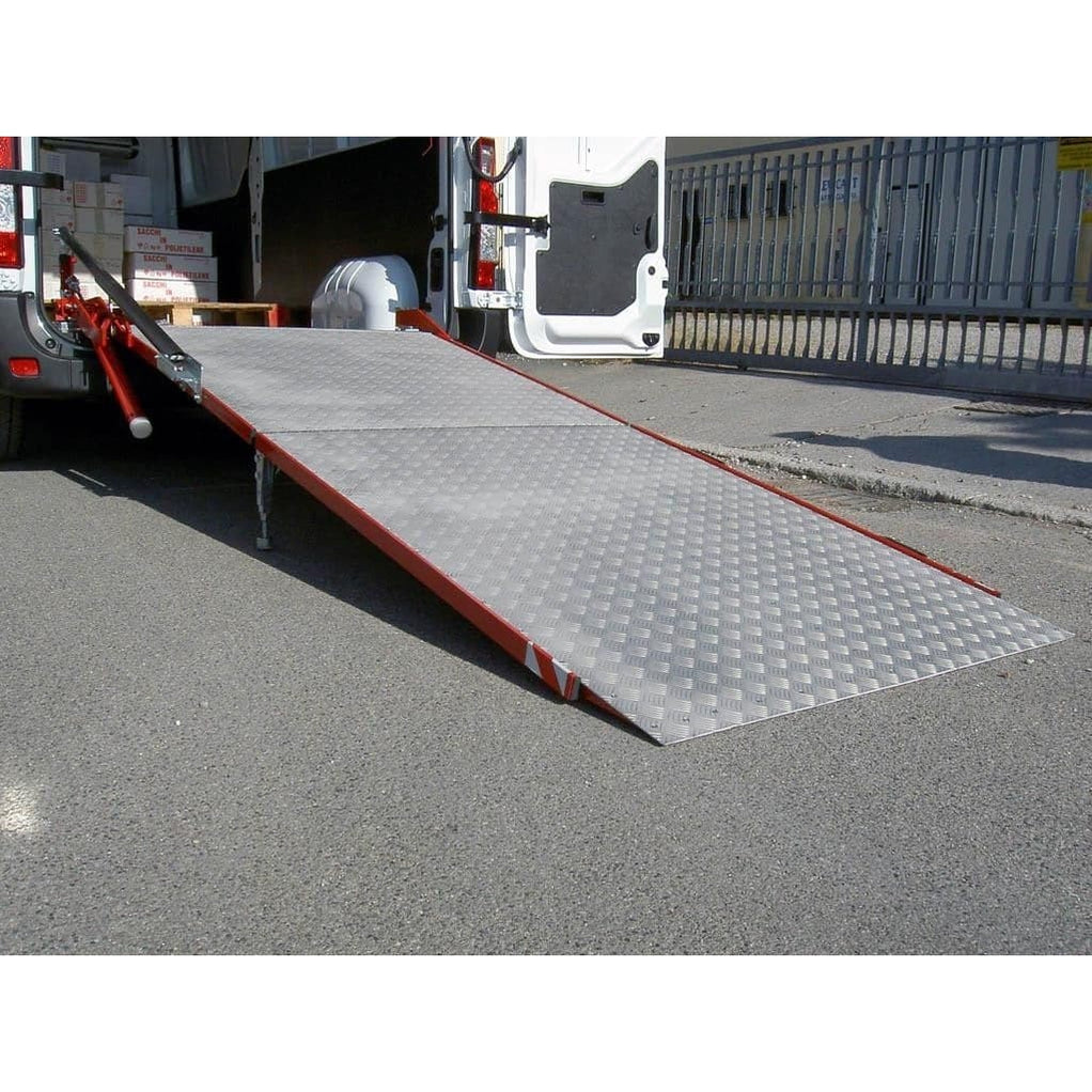 WM System Aluminium PC-Heavy Duty Van Ramp & Swivel 1000kg to 1800kg ...