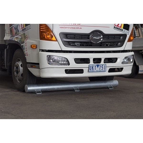 Barrier Group Heavy Duty Steel Truck Wheel Stop — Ramp Champ