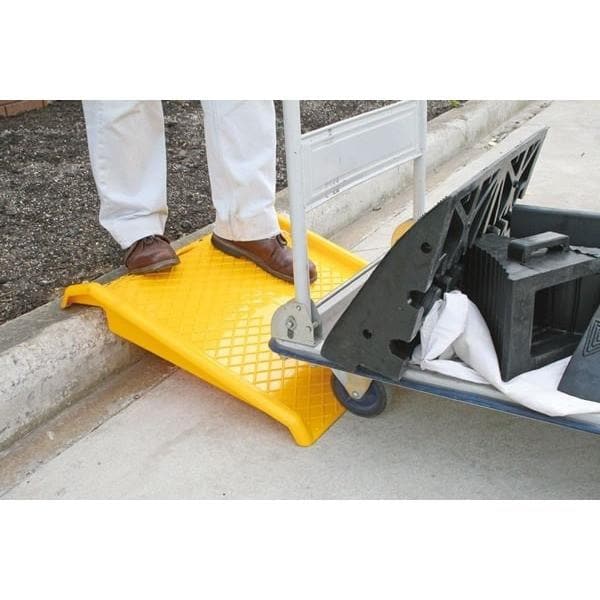 Barrier Group Lightweight Portable Kerb Trolley Ramp, 680mm — Ramp Champ