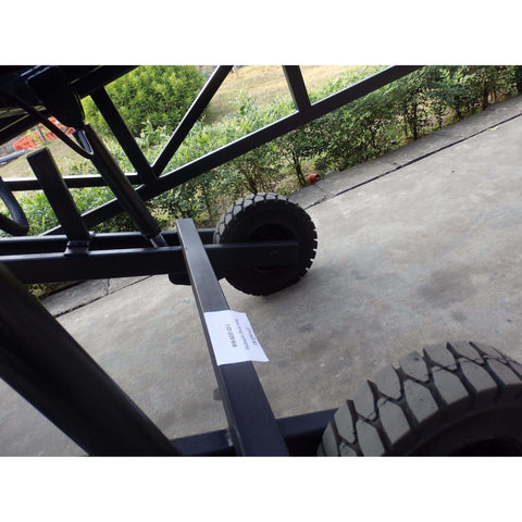 Niuli 16-Tonne Full-Size Hydraulic Steel Forklift Dock Ramp / Yard Ram ...