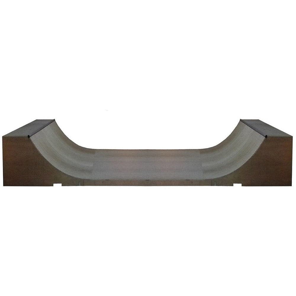 WA Skate Ramps 1.2m High x 2.4m Wide Halfpipe (4ft High x 8ft Wide ...