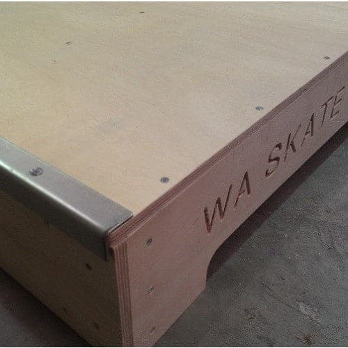 WA Skate Ramps 2.4m Slappy Grind Box Low Skate Ledge (8ft Long) — Ramp ...
