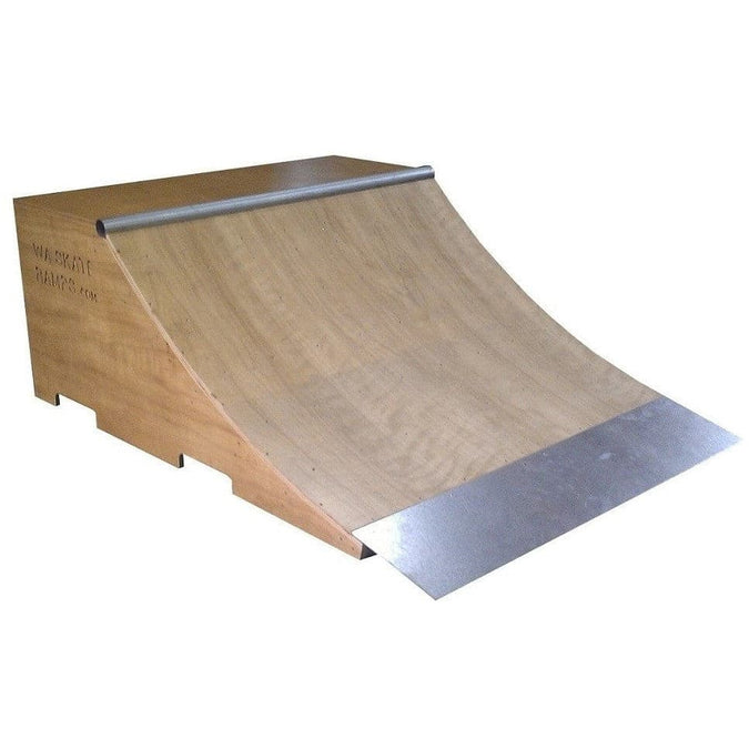 WA Skate Ramps 60cm x 2.4m Quarter Pipe Ramp (2ft High x 8ft Wide ...